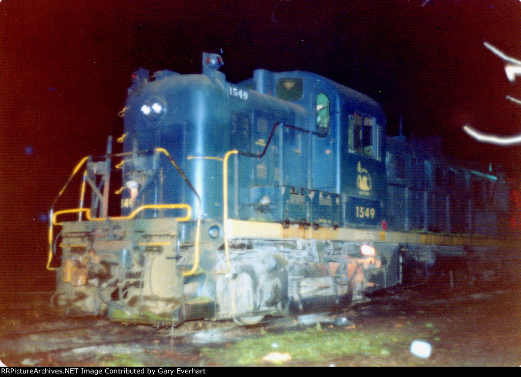CNJ Alco RS3 #1549 - Central RR of New Jersey